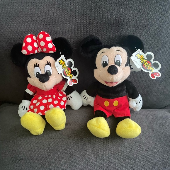 Disney | Toys | Disney Mini Bean Bag Mickey And Minnie | Poshmark